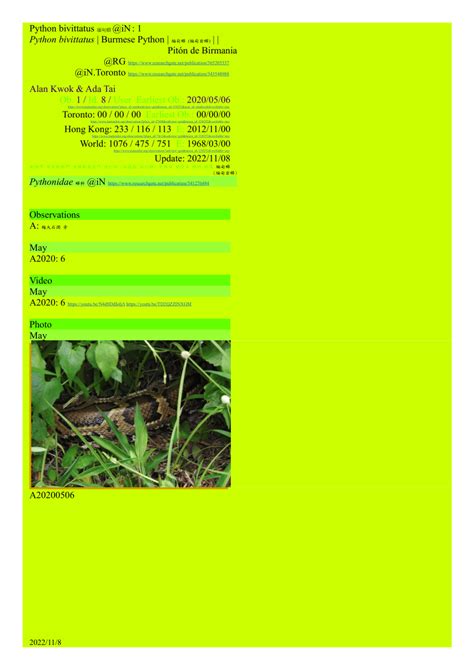 Pdf Python Bivittatus 緬甸蟒 In
