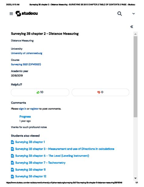 Leveling Civil Engineering Studocu