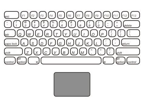 Computer Keyboard Coloring Page Coloring Pages
