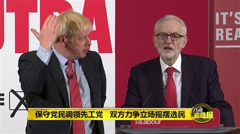 八点最热报 07122019 英国大选前最后冲刺 约翰逊与科尔宾公开辩论 Youtube