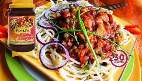 Caribbean Spaghetti Sandhias Recepten Faja Lobi Sandhias Recepten