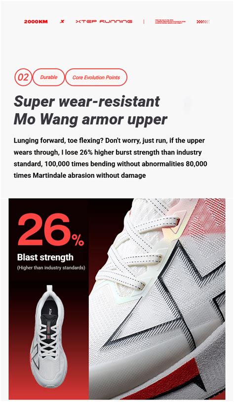 【new Launch】xtep 2000km 50 Men Running Shoes Cushioning Rebound Shock