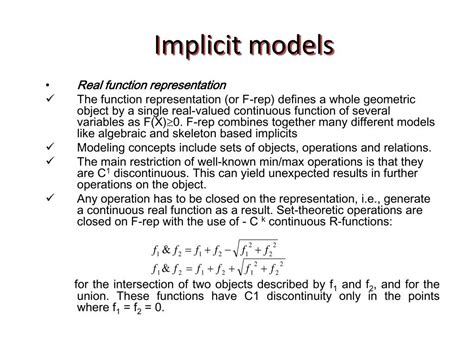 Ppt Implicit Modeling And Surface Reconstruction Powerpoint