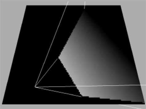 Lod Map Produced By The Intersection Of A Scene Plane With The Viewing