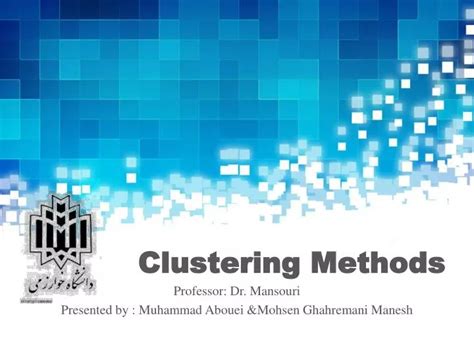 Ppt Clustering Methods Powerpoint Presentation Free Download Id6321567