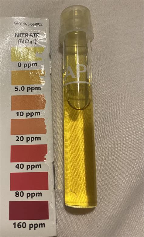 Is This 5ppm Or 0ppm Nitrate R Aquariums