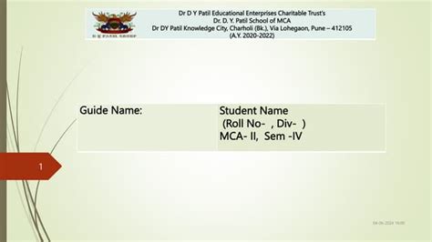 mca ii sem iv review template 1 gyygypptx ppt