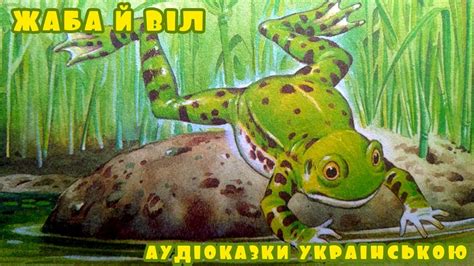 Аудіоказка для дітей Жаба й Віл Слухати українські казки Youtube