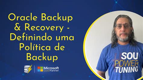 oracle backup and recovery definindo uma política de backup youtube