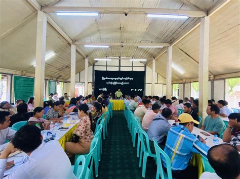 လားရှိုးမြို့တွင် ဒေသဆိုင်ရာ ဖွံ့ဖြိုးတိုးတက်ရေးအတွက် ဌာနဆိုင်ရာများ၊ ရပ်ကျေးအုပ်ချုပ်ရေးမှူးမ