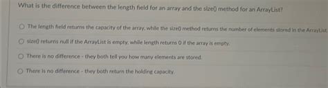 Solved What Is The Difference Between The Length Field For Chegg Com