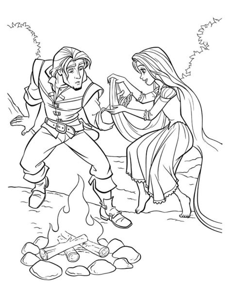 Dibujos De Rapunzel Para Colorear 100 Imágenes Para Imprimir Gratis