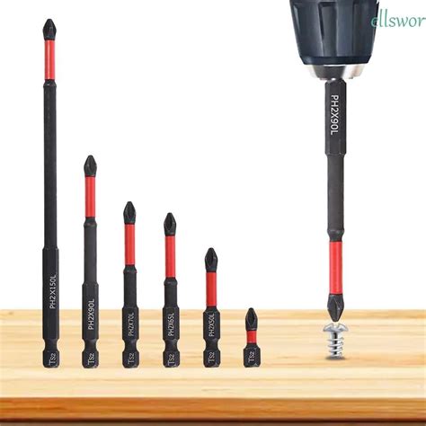 ellsworth impact batch head ความแข็งสูง magnetic cross head bit 25 50