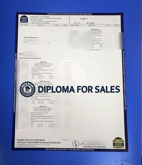 How To Get University Of Virginia Transcript