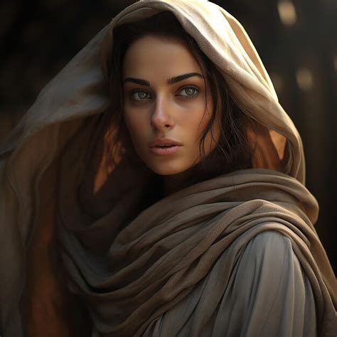 Premium Photo 3d An Image Of An Arab Woman With Her Beautiful Eyes