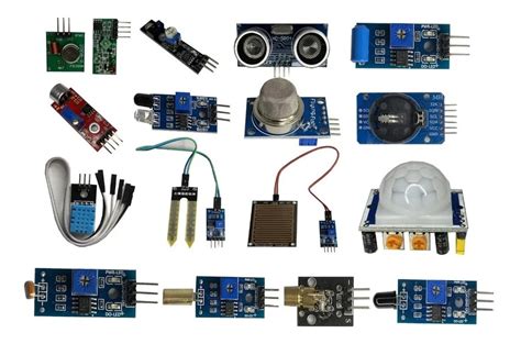 Kit De 16 Sensores Para Arduino Raspbeery Pic Avr Ipower Electronics