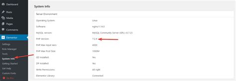 How To Check Php Version Essential Addons For Elementor