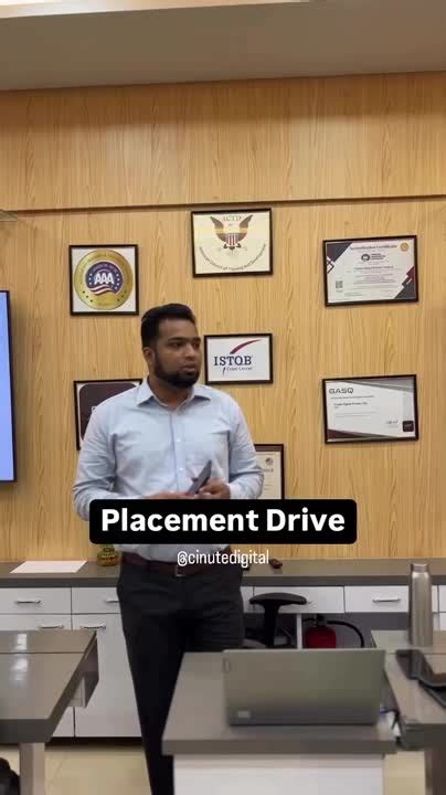 [video] Cinute Digital Pvt Ltd On Linkedin Placementdrive Newbeginnings Excited