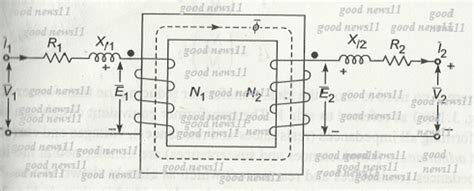 Draw The Equivalent Circuit And Phasor Diagram Of A Potential