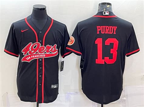 49ers T Shirts Brock Purdy 13 San Francisco 49ers Youth Player Jersey