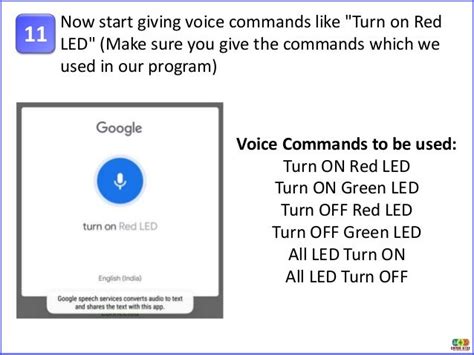 Arduino Bluetooth Voice Control Ppt