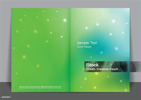 Desain Sampul Hijau Ilustrasi Stok Unduh Gambar Sekarang Laporan Dokumen Hijau