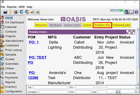 The Problem Pos Screen Ingen Software