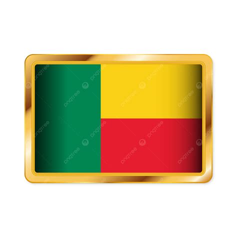 علم بنين بشارة مربعة المتجه بنين علم بنين اليوم الوطني لبنين Png