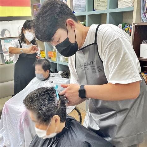 올댓뷰티아카데미 ⌫ 올뷰 X 헤어 실무 커트 봉사활동💇🏻‍♀️ 저희 올댓뷰티아카데미 실무 수업의