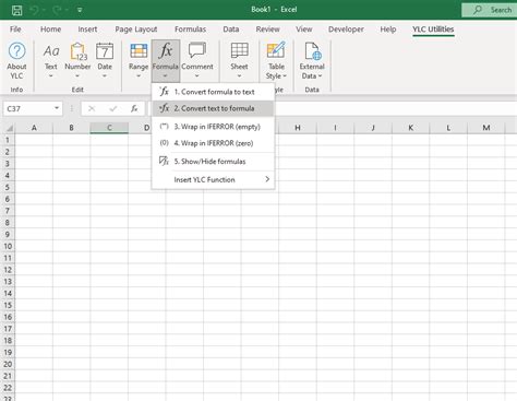 Convert Text To Formula Utility For Excel Libreoffice Calc