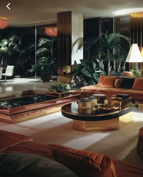 1980s Miami Vice Inspired Interiors Miami Vice Penthouse Miami Vice