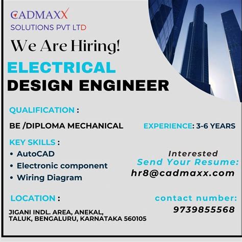 Sushma B On Linkedin Connections Hiring Electricalengineer Be Diploma Electrical