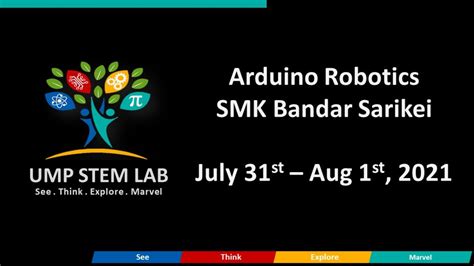 Stem Online Arduino Robotics Programming 202116 Smk Bandar Sarikei