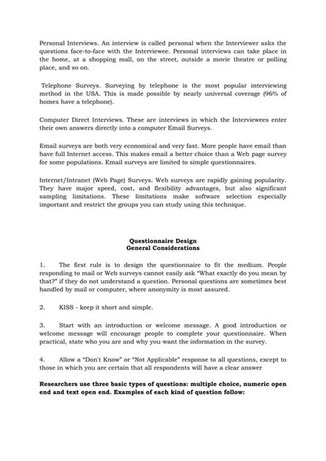 Eapp Quarter 2 Module 5 Designing Testing And Revising Survey Questionnaires Pdf