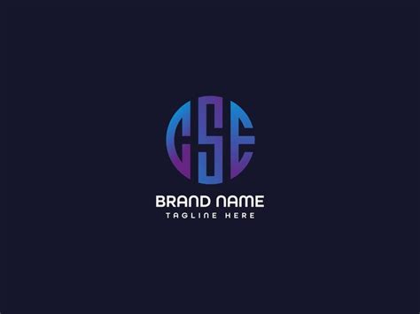 Premium Vector Cse Letter Logo