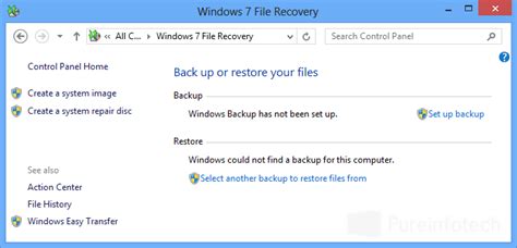 How To Create A Windows 8 System Image Or Full Backup Step By Step Pureinfotech