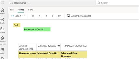 Paginated Report And Scrolling Header Incorrect Microsoft
