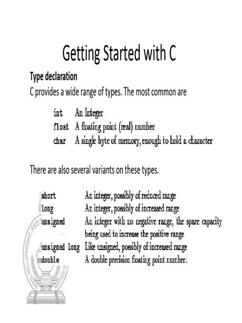 C Programming 2 Pdf Control Flow Variable Computer Science