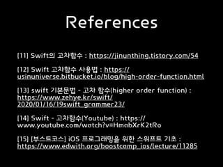 Swift Higher Order Function PPT