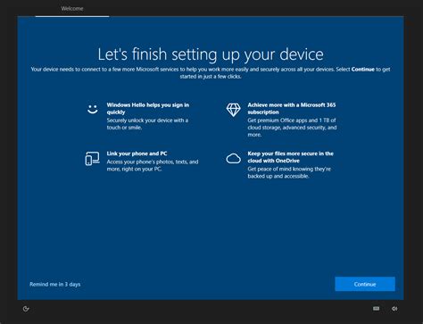Is There A Way To Disable This Screen Without Setting It Up R Windows