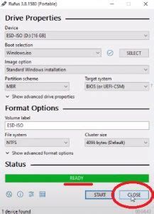 How To Create A Legacy MBR Bootable USB With Windows 10