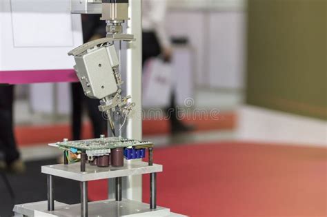 Robotic System For Automatic Point Soldering For Printed And Assembly Electric Circuit Board Pcb