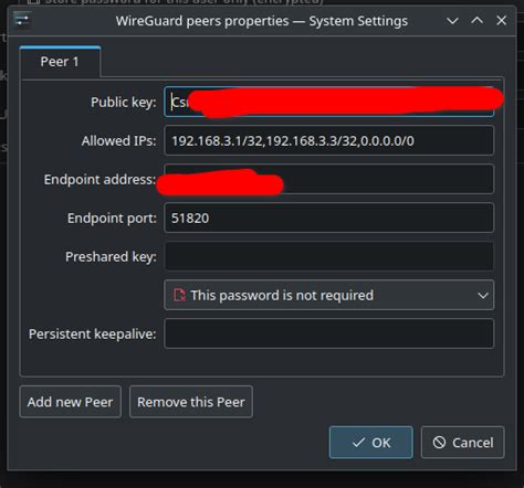 Wireguard Using Connections Help Kde Discuss