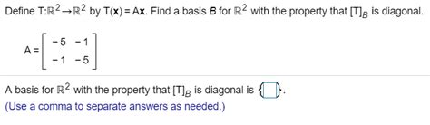 solved define t set of real numbers r squared right arrow