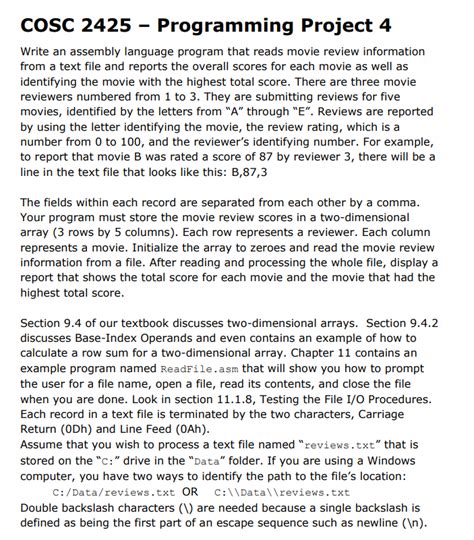 Solved Before You Start Please Build This In 32 Bit Masm