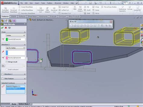 2d 3d Conversions In Solidworkswmv Youtube