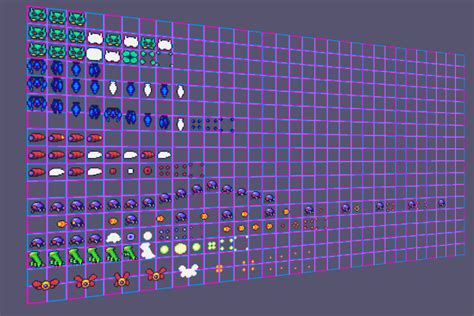 8x8 Sci Fi Metroidvania Enemy Sprites By Mythril Age