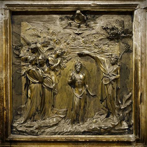 Ghibertis Baptism Of Christ Christ