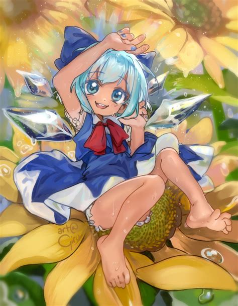 Cirno Touhou Drawn By Girutea Danbooru