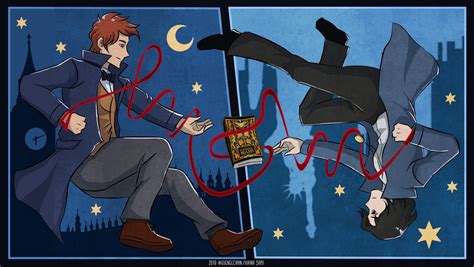 Newt Tina Fanart Newt And Tina Fan Art 44134027 Fanpop